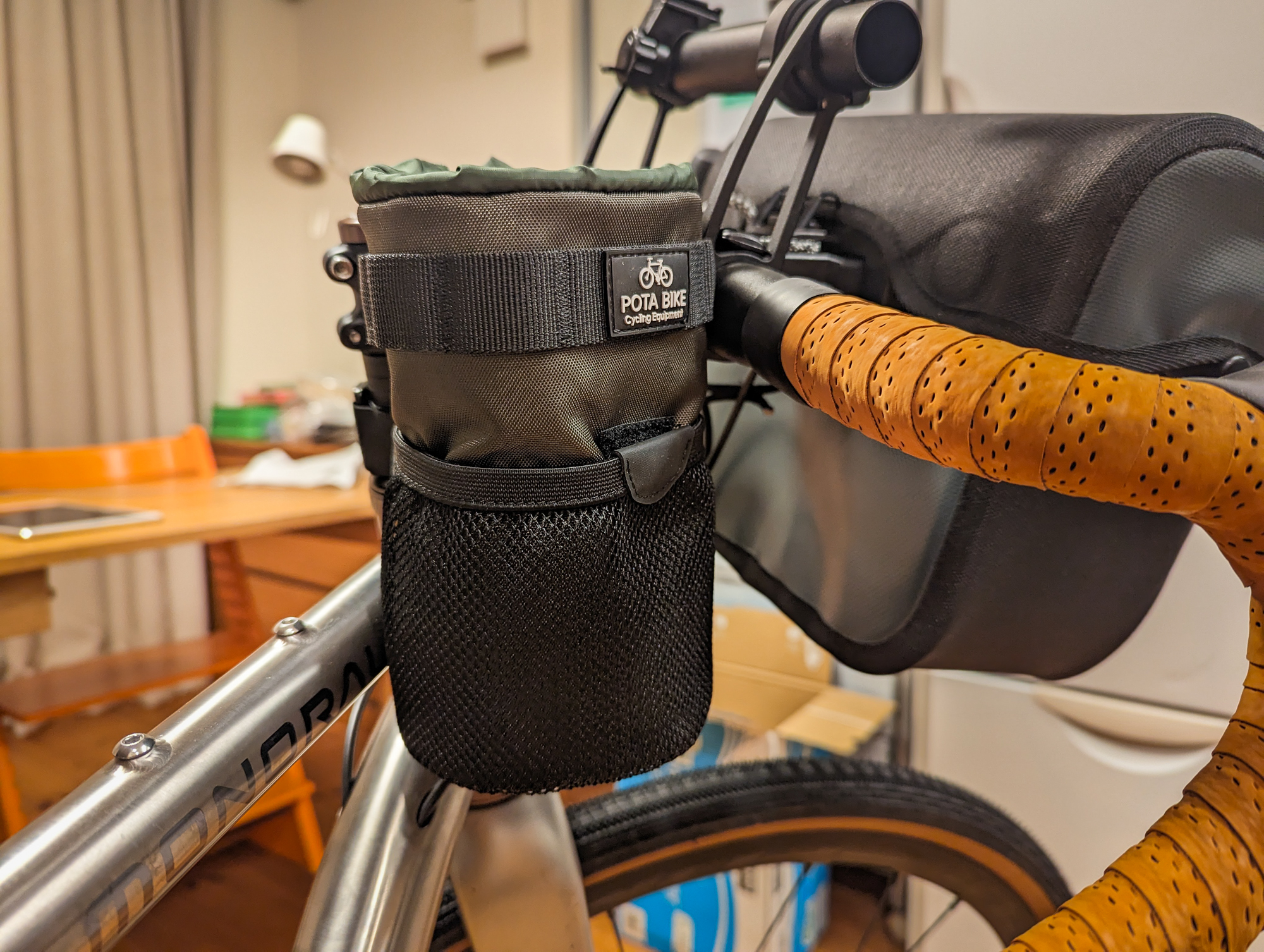 真夏のロングライド、補給食をステムバッグに入れよう（POTA BIKE ハンドルステムポーチ2） | ちゃりできゃんぷ